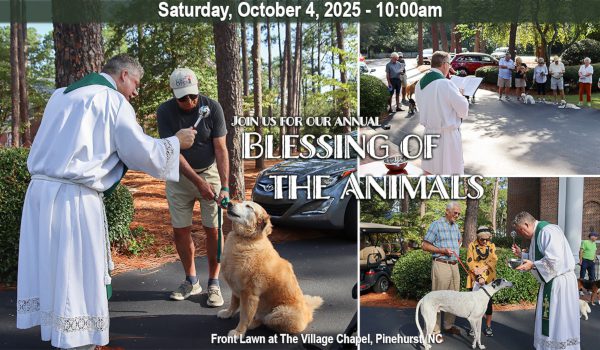 Annual Blessing of the Animals | The Pines Times