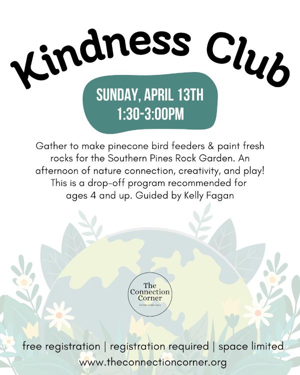 Kindness Club (Ages 4+)