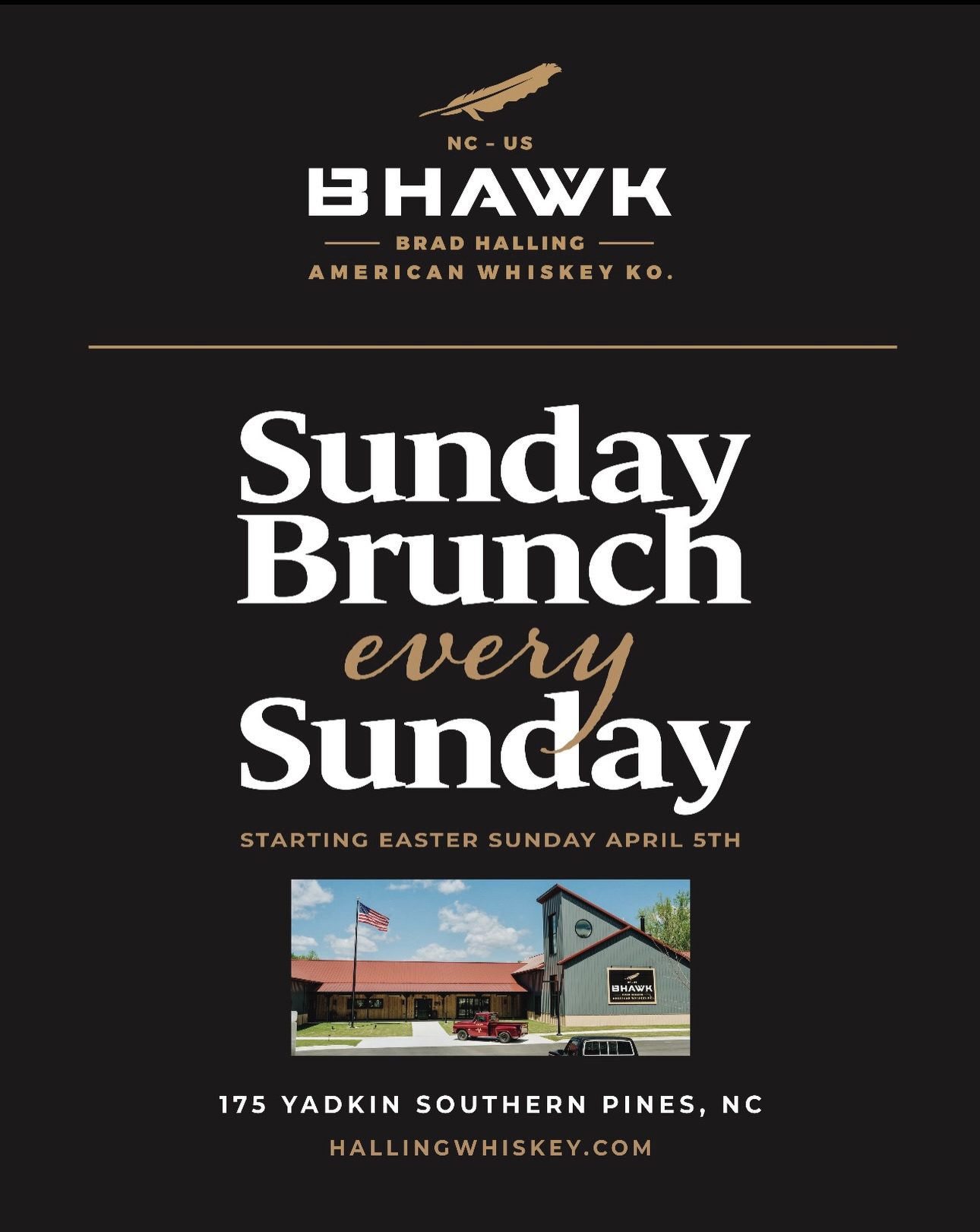 BHAWK Events in Southern Pines, NC | Brad Halling American Whiskey Ko.